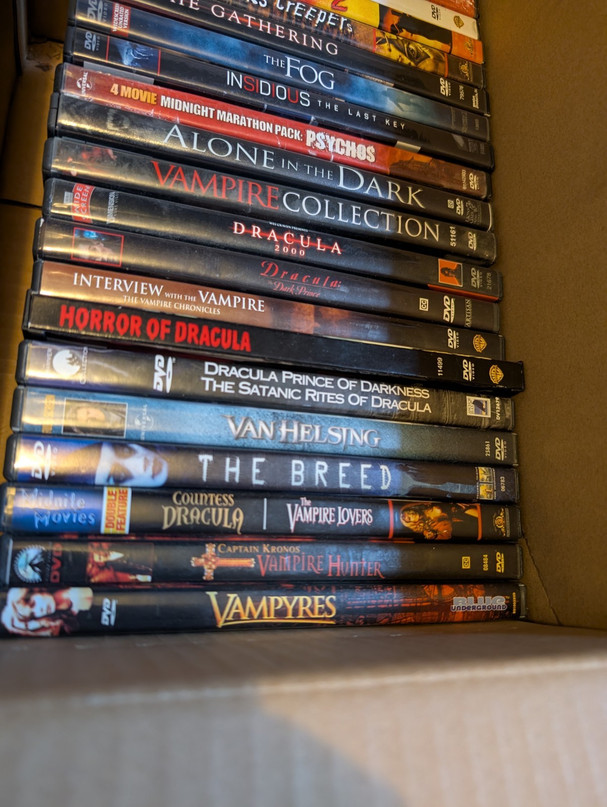 Lot Of 29 Horror DVDs Vampires Ghosts Friday The 13th | eBay