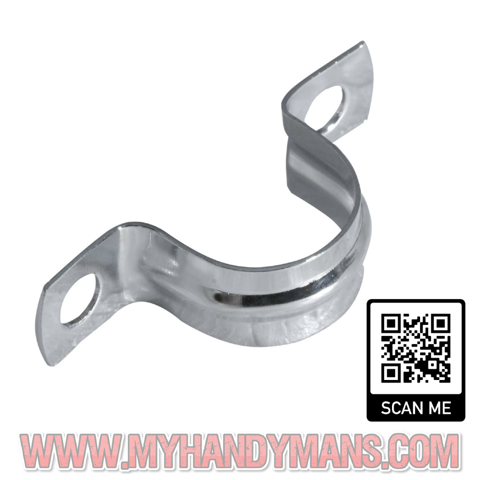 10x 15mm, 22mm, Chrome, Copper, Saddle Band Clips Pipe Brackets | eBay UK