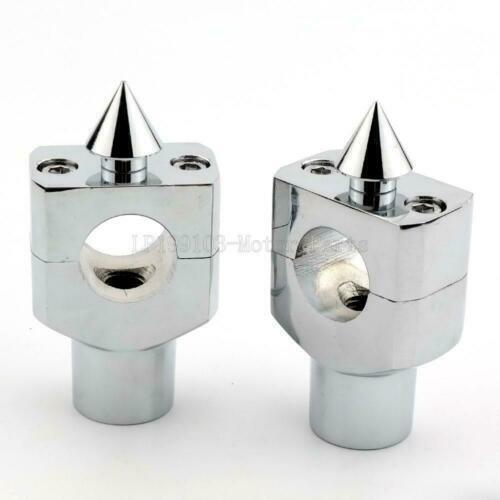 Chrome 1" Handlebar Risers Mount for Honda VTX1300 R C S T VTX1800 C F N R RETRO | eBay