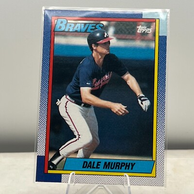 1990 DALE MURPHY Topps #750 Atlanta Braves (1518) | eBay