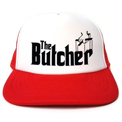The Butcher - Godfather Spoof - Funny Retro Trucker Cap - Snapback 3 ...