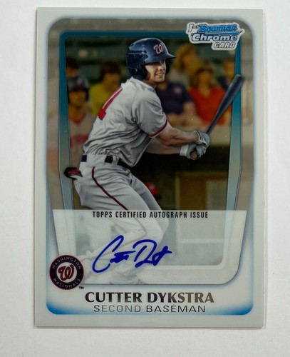 2011 Bowman Chrome #BCP164 Cutter Dykstra Auto Card AR59-03 | eBay