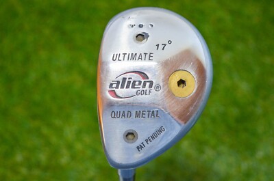 Alien Ultimate Quad Metal 17* Hybrid LH 43" Graphite Stiff Golf Pride ...