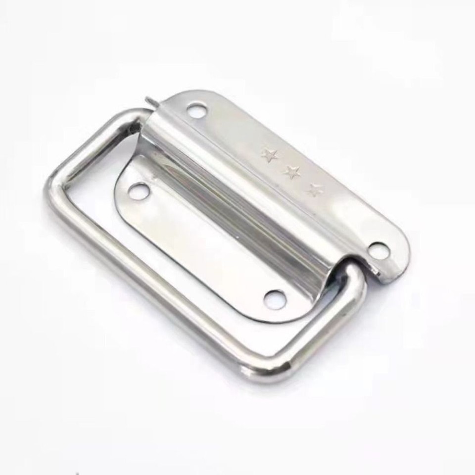 Folding Cabinet Drawer Handle Stainless Steel Handle Wooden Box Handle ...