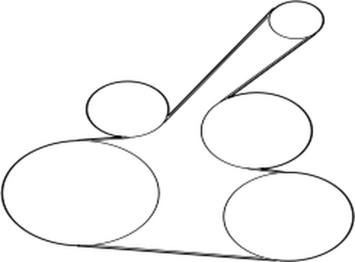 11720-ED00C Nissan Belt-fan & alternator 11720ED00C, New Genuine OEM ...