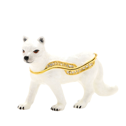 Trinket Box By Juliana Arctic Fox | eBay UK