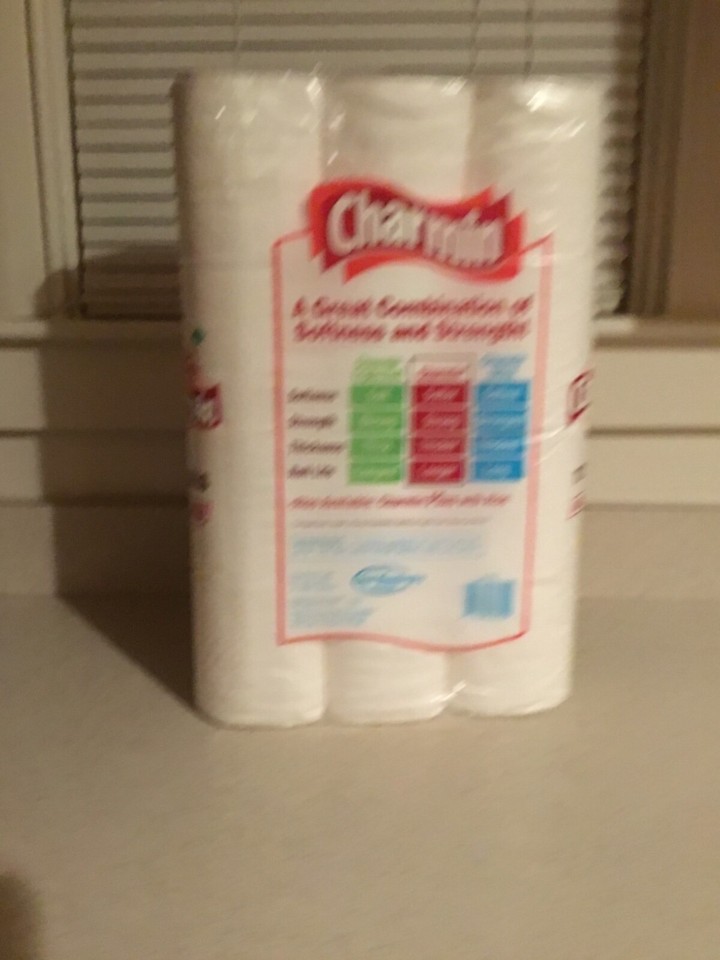 Vintage Red Charmin Bathroom tissue family pack 70 yrs | eBay