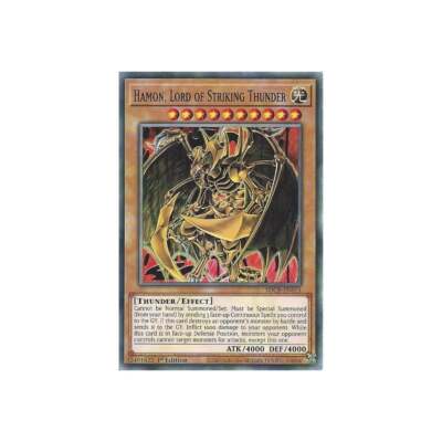 Hamon, Lord of Striking Thunder SDCB-EN011 : YuGiOh Common Card 1st ...