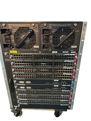 WS-C4510R-E CISCO CATALYST 4510E 10-SLOT CHASSIS SWITCH | eBay