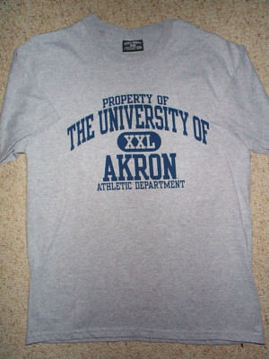 Akron University Zips ncaa Jersey Shirt Adult MEN'S/MENS (L-LG-LARGE ...