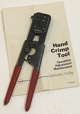 Molex Crimp Tool Electrical Cable Ratchet Crimper HTR2445A pre-owned | eBay