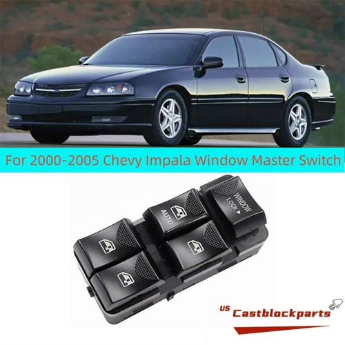 For 2000-2005 Chevy Impala Window Master Switch Front Left Driver Side ...