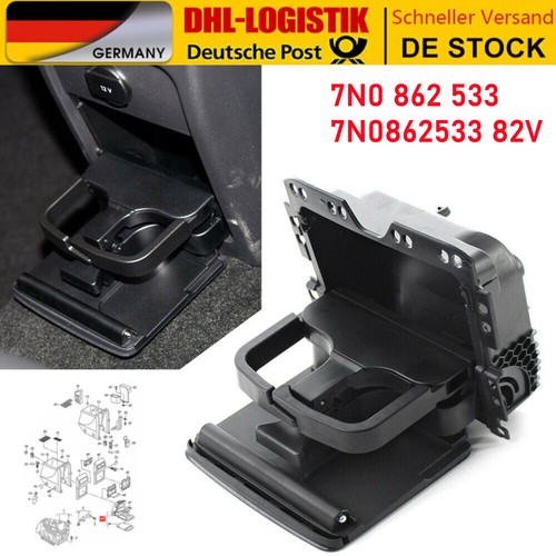 Cup holder cup holder suitable for VW Golf plus Sharan Tiguan 7N0862533 ...
