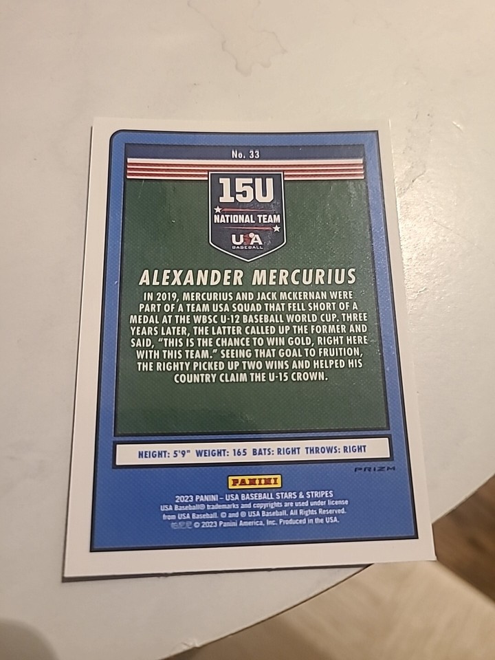 2023 USA Stars Stripes ALEXANDER MERCURIUS Bronze Silver Gold Free ...