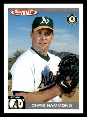 2004 Topps Total #694 Chris Hammond Oakland Athletics | eBay