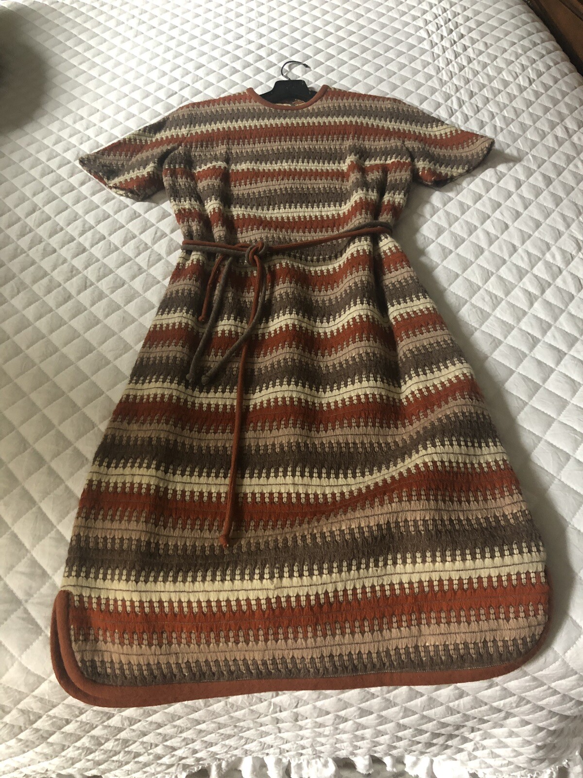 Vintage 1960s Debbie Dobson Wool Sheath Dress - Gem