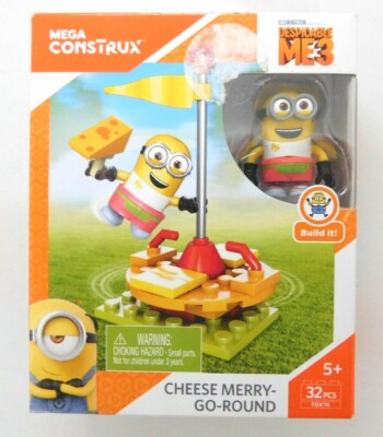 Mega Construx Despicable Me 3 Minion Cheese Merry-Go-Round 32 pcs | eBay