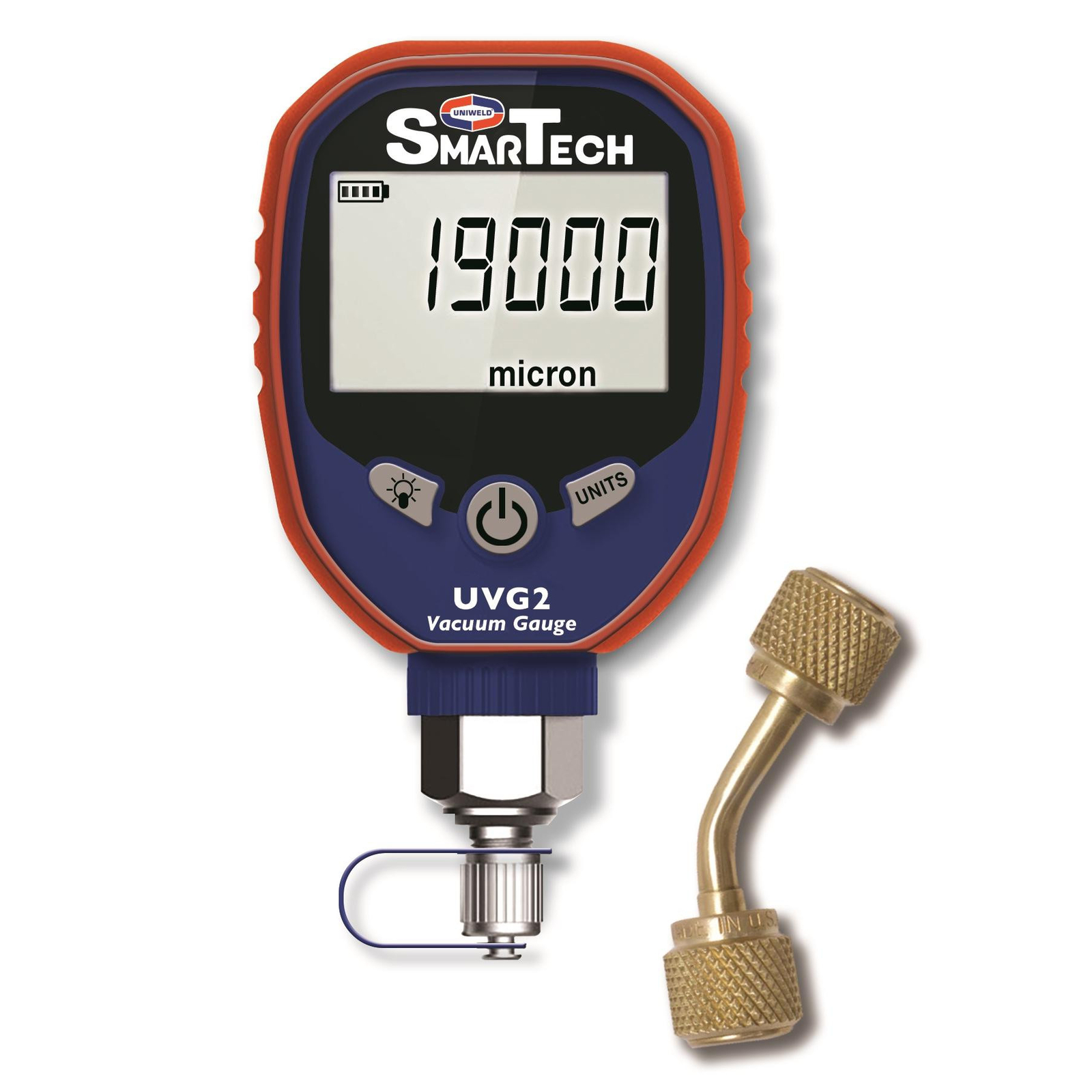 Uniweld UVG2 Smartech Digital Vacuum Gauge, Backlit Display. 0-19000 Micron Rang | eBay