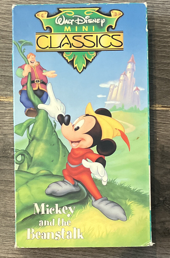 Walt Disney Mini Classics Mickey and the Beanstalk VHS Children ...