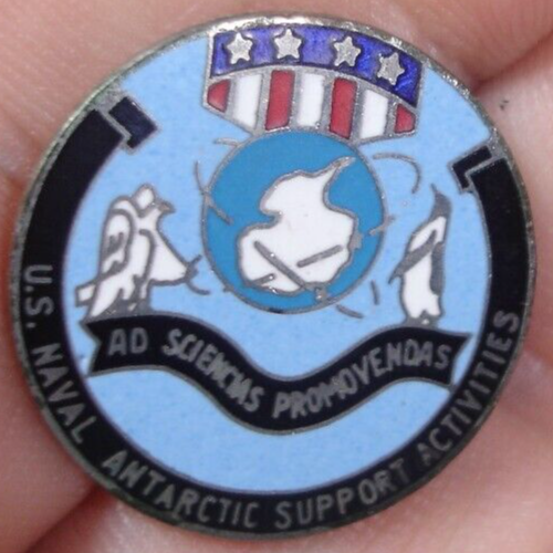 USAP NSF Antarctic Support Activity Program Military PIN USN Navy ...