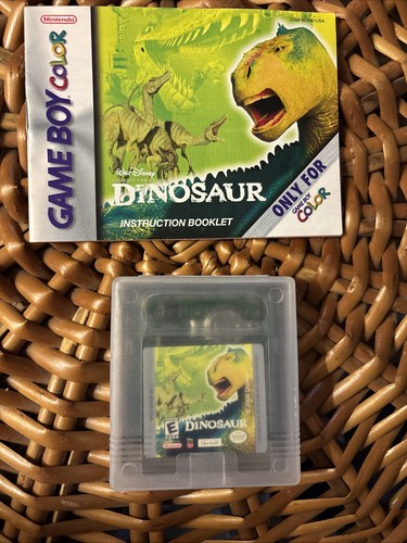 Disney Dinosaur Nintendo Gameboy Color GBC 1998 Tested Authentic | eBay