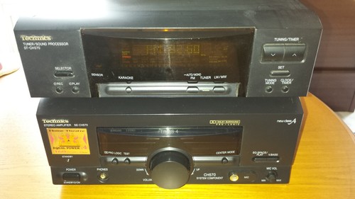 Ampli SE-CH570 (entrée phono) + Tuner Technics ST-CH570 (good condition ...