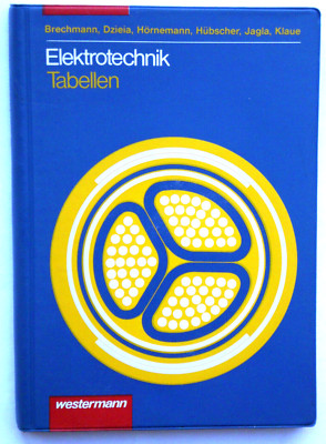 Elektrotechnik Tabellen, westermann Verlag, 2. Auflage 1991 | eBay.de