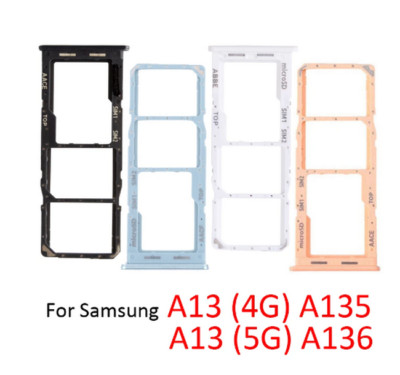 NEW For Samsung Galaxy A135 4G A136 5G Sim Card Tray Replacement Dual ...