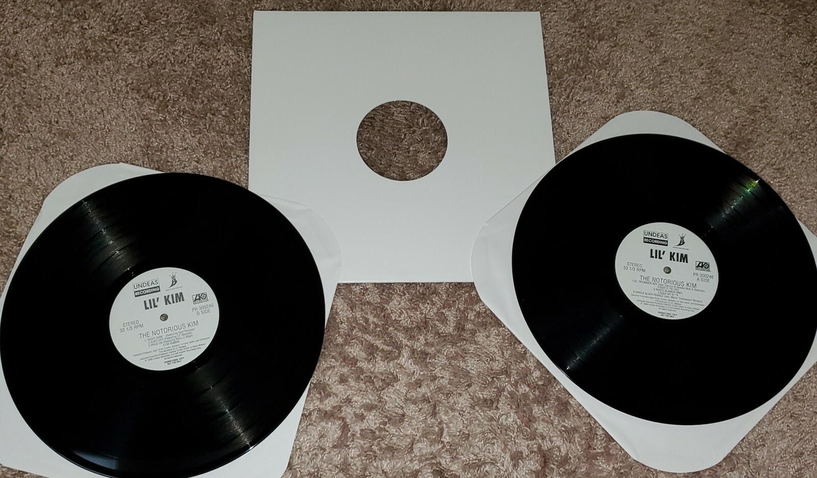 Lil' Kim The Notorious Kim Vinyl Album 2LP CLEAN Promo RARE Junior ...