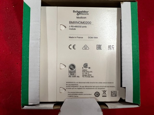 Schneider Electric M340 Module Bmx-nom-0200 BMXNOM0200 for sale online ...