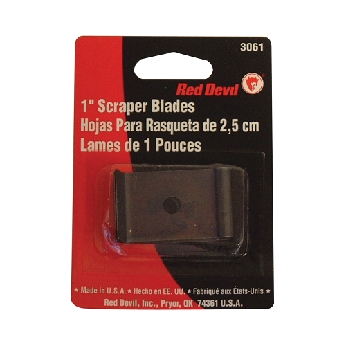 Red Devil Single-Edge Paint Scraper Blade, 1 In, Used With 3010 Paint ...