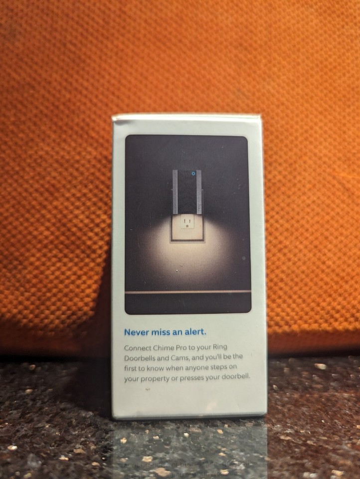Ring Chime Pro 2nd Gen WiFi Extender, Nightlight & Chime OPEN BOX ...
