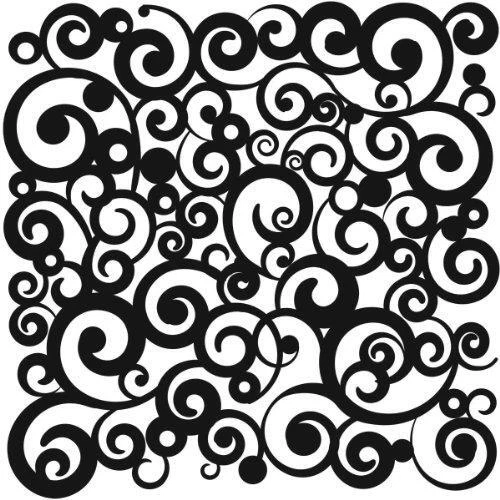 Swirl Patterns Template