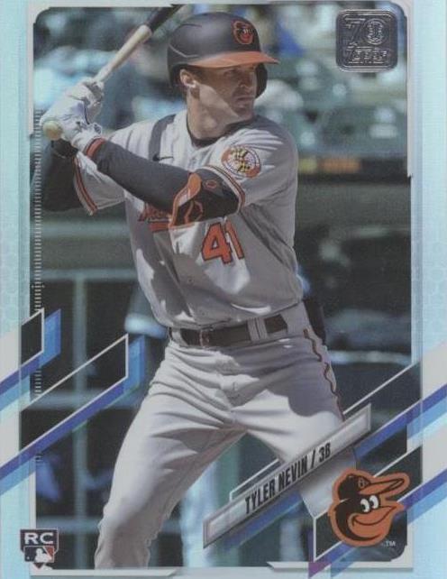 2021 Topps Update Series - Tyler Nevin #US42 Rainbow Foil (RC) for sale ...