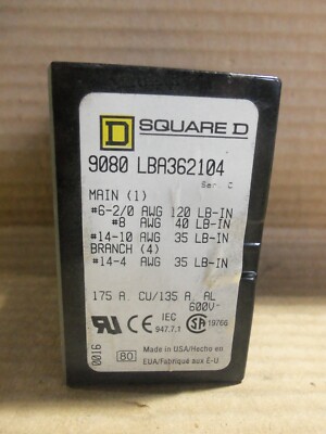 Terminal Blocks - Square D Terminal Block