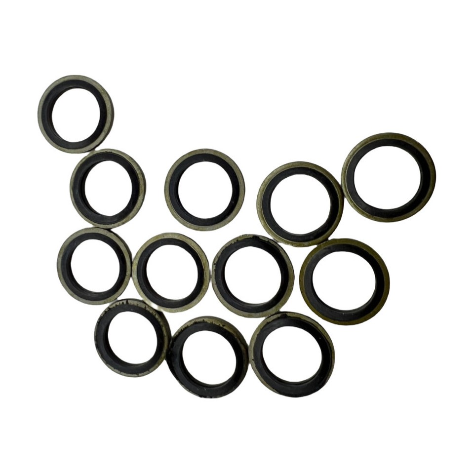 Banjo Bolt Seals Fuel Line Sealing Washer 12mm For 3963983 Cummins 12V ...