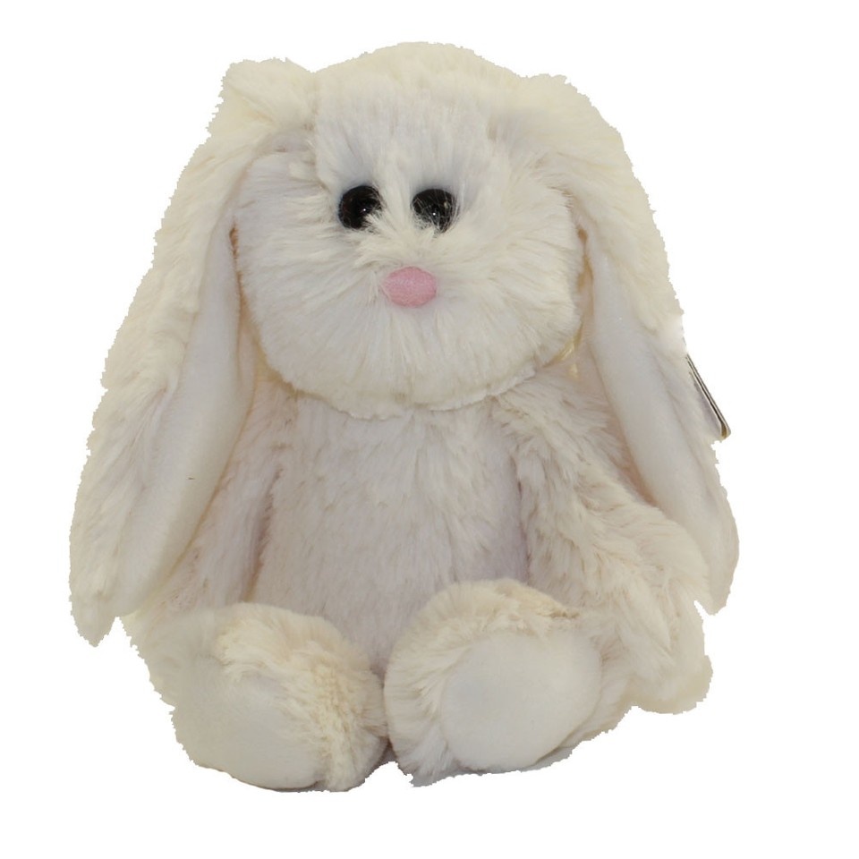 TY Attic Treasures - PEARL the Cream Bunny (Regular Size - 8 inch ...