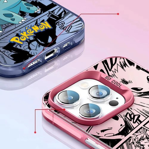 Gengar Pikachu Bulbasaur Charmander Squirtle Phone Case For iPhone 17 ...