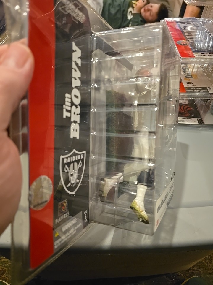 McFarlane Sports Picks NFL Series 8 Oakland Raiders TIM BROWN #81 New ...