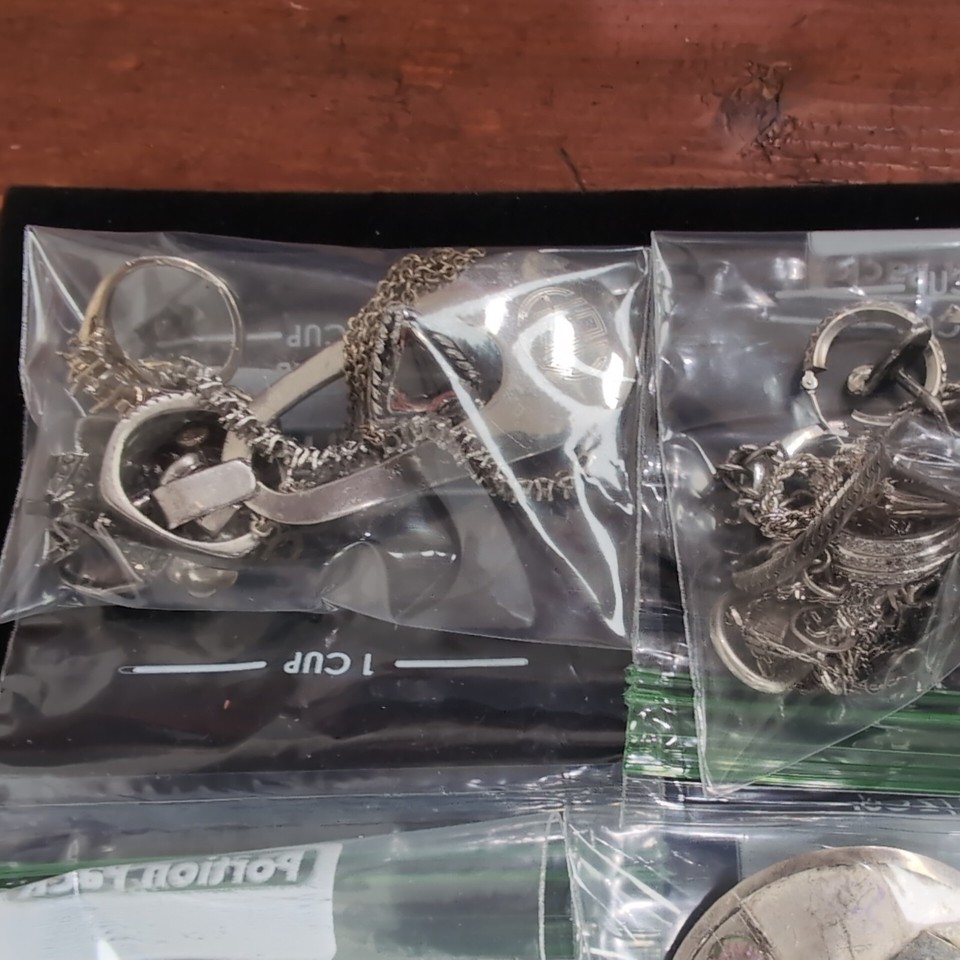 50 grams Sterling Silver (.925) Lot for Scrap , Clean !! Ready to Melt ...