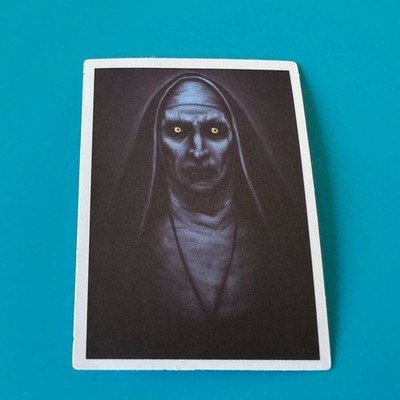 The Conjuring (Valak the Demon Nun) Horror Movie Sticker, Matte Vinyl ...