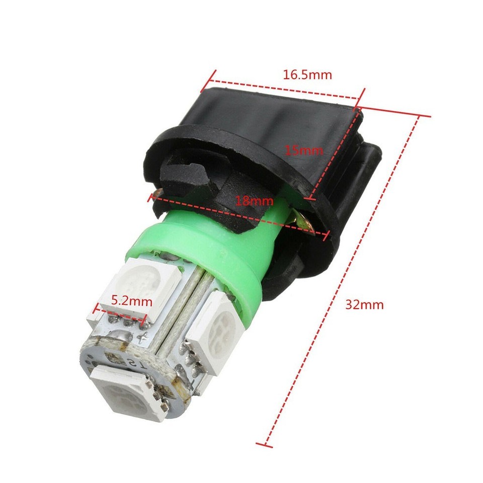 Replacement Car light socket 10pcs Plastic&LED Instrument Panel New ...