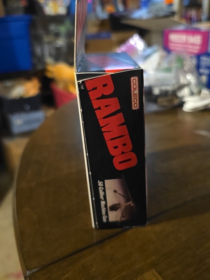 Vintage 1980's 1986 Coleco Toy .50 Caliber Machine Gun Rambo New in ...