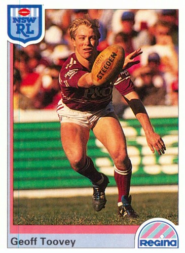 1992 MANLY SEA EAGLES NRL Card GEOFF TOOVEY | eBay Australia