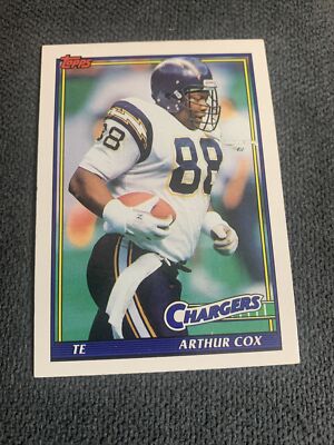 1991 Topps NFL Arthur Cox #433 | eBay