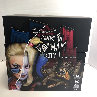 Arkham Asylum Files: Panic in Gotham City Augmented Reality Board Game ...