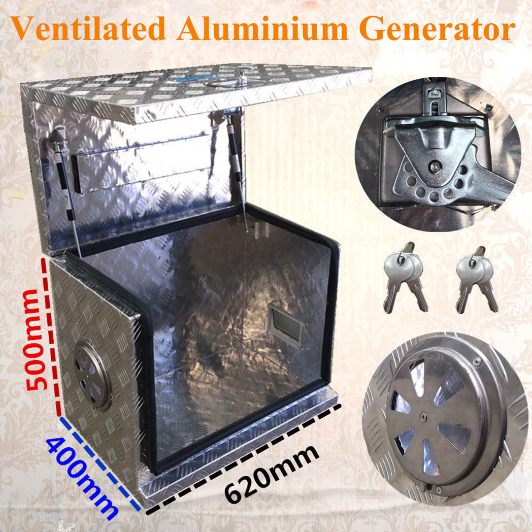 Ventilate Aluminium Generator Tool Box 62 40 50 Ute Truck Trailer ...