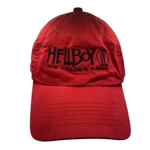 Hellboy 2 The Golden Army Red Baseball Hat Movie Promo Adjustable ...