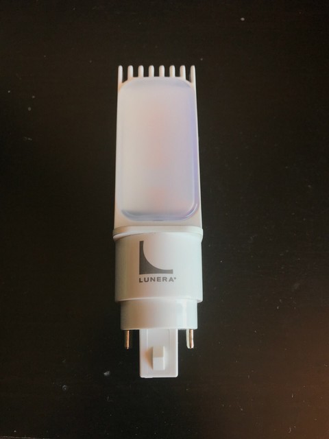 LUNERA G24q 4-pin Horizontal CFL LED Dimmable Light Bulb 11w 1445 Lumen ...