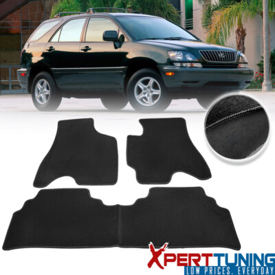 Fit For 99-03 Lexus RX300 RX330 4Dr Floor Mats Carpet Front Rear Nylon ...